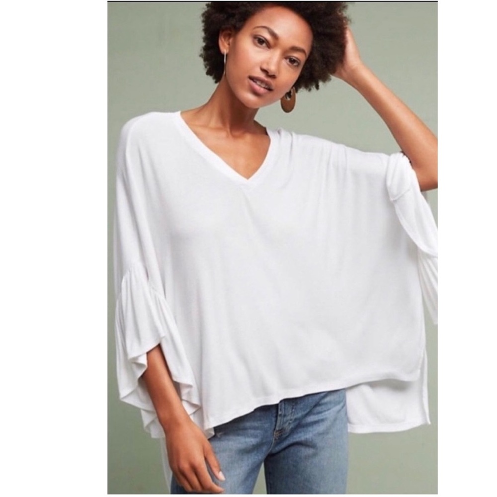 Anthropologie Akemi & Kin Capa Fluttered Swing Oversi… - Gem